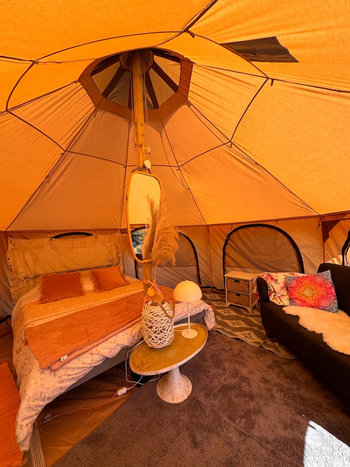 Romantische Glamping Joert - Beringen