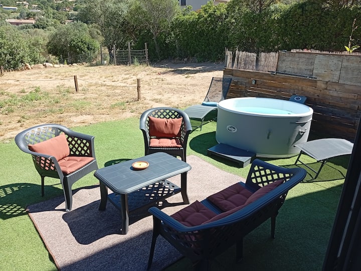 Rez De Villa Avec Spa 70 M2, Parking Privé - Sartène