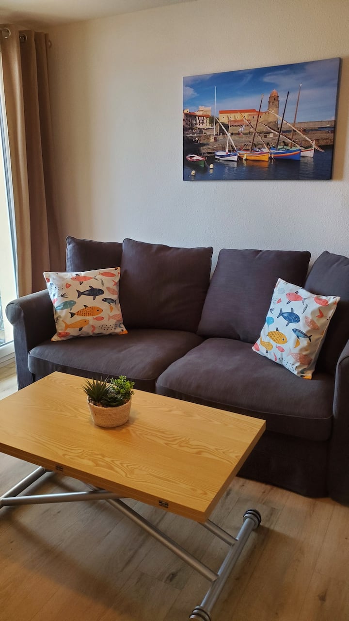 Appartement T2 Climatisé Entre Port Et Plage - Étang de Leucate