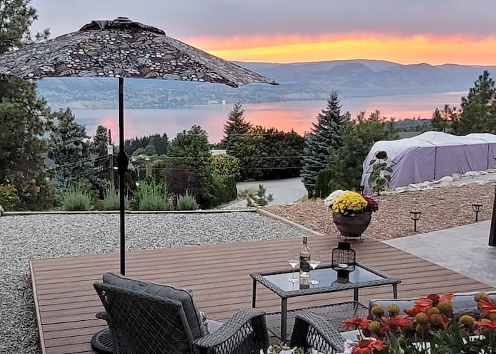 Private Suite With Amazing Lake View - Naramata