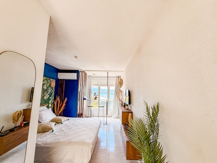 Le Nid Bleu – Studio Vue Mer – Plage à 5 Min - Martinique