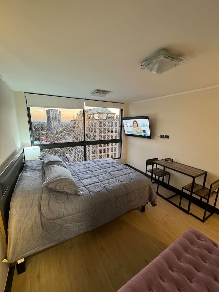 Depto Studio Metro Bellavista La Florida - El Bosque, Chile