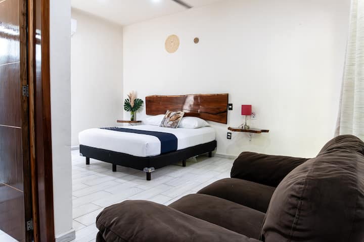 A/a, Wi-fi, Agua Caliente Y Bicicletas Incluidas - Bacalar