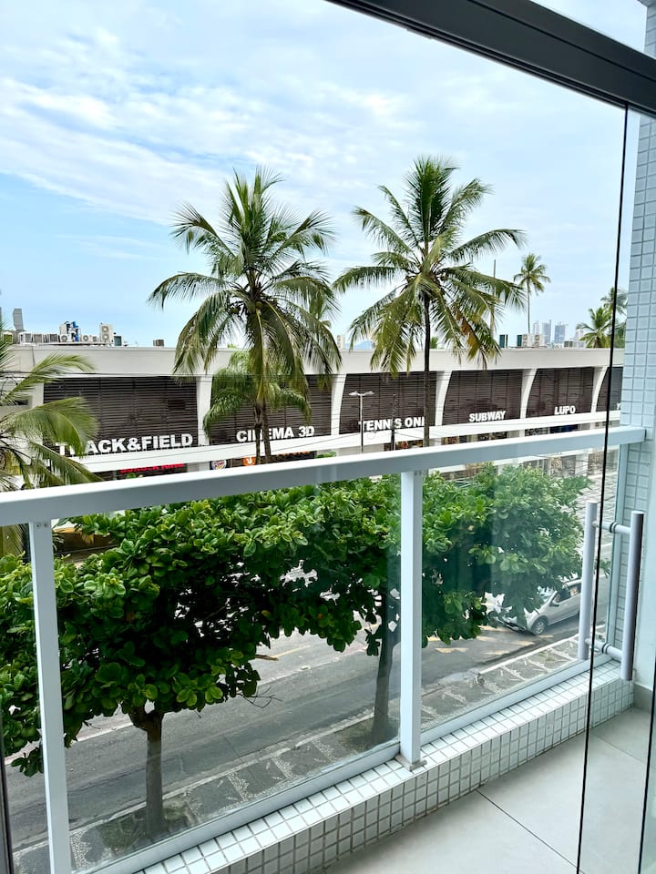 Pitangueiras Frente Shopping | 3 Quartos | 2 Vagas - Guarujá