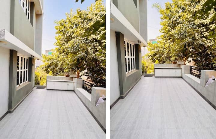 The Bungalow - Entire 3 Bhk - Gandhinagar