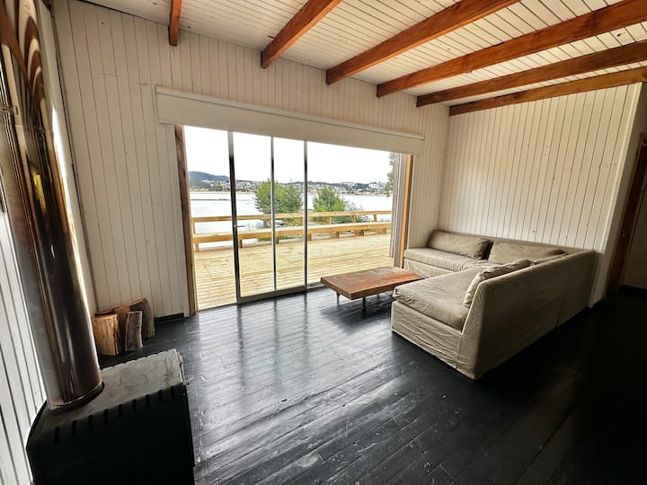 Casa En La Bahía Río Maule; Natural, Pet Frendly - Constitución