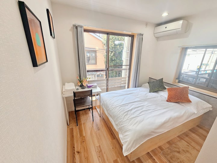 浅草花日 205房间大床房 浅草寺步行4分钟  成田羽田机场地铁直达 - Akihabara