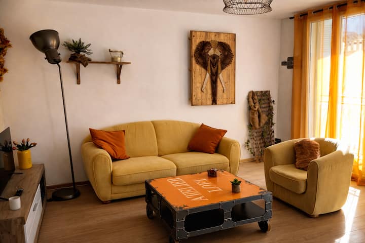 Appartement 50 M2 Centre Médiéval 1 à 3 Personnes - Hyères