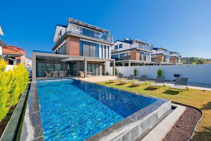 ÇAlış Plajı, Kapalı Havuzlu, Sauna, Hamam, Royal1 - Fethiye