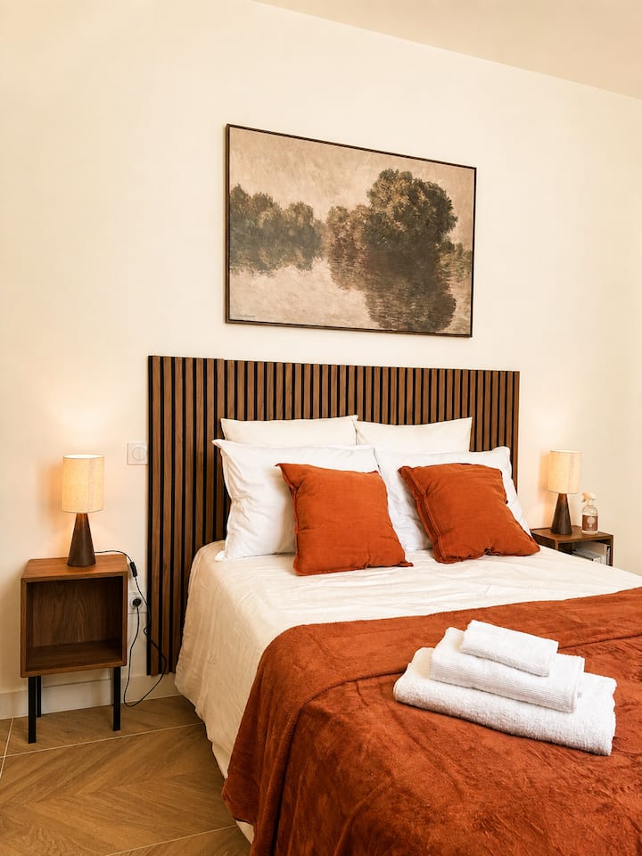 La Sienna – Studio Cosy & Design Coeur Du Village - Villeneuve-lès-Avignon