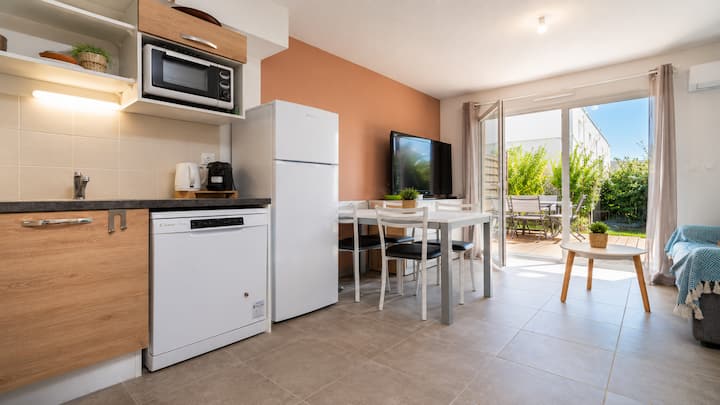 Villa Climatisée, Jardin, 450m De La Plage - Valras-Plage