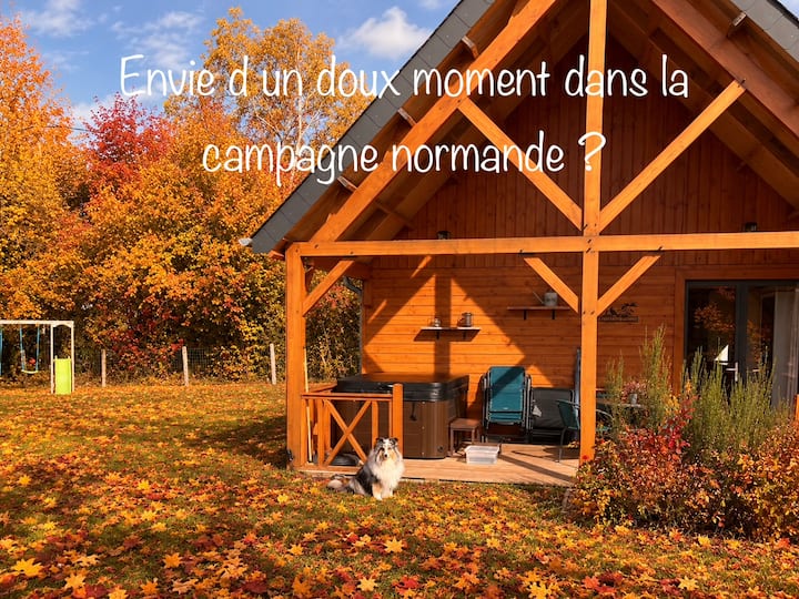 Chalet Coccooning Au Coeur Du Pays D 'Auge - Normandie