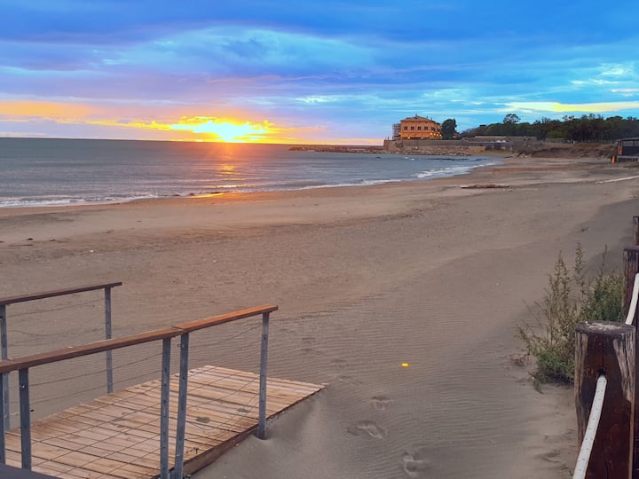 Marina Di San Nicola - Appartamento Con Giardino - Cerveteri