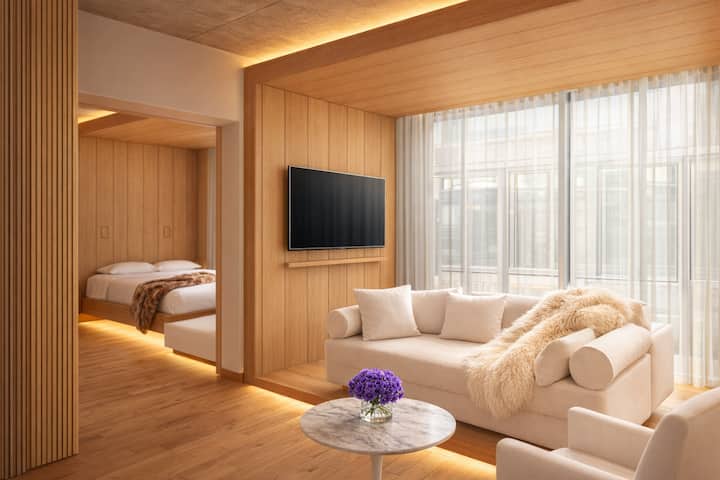 Residential Hotel Ste-high Floor, 2 Relaxing Units - 紐約, NY