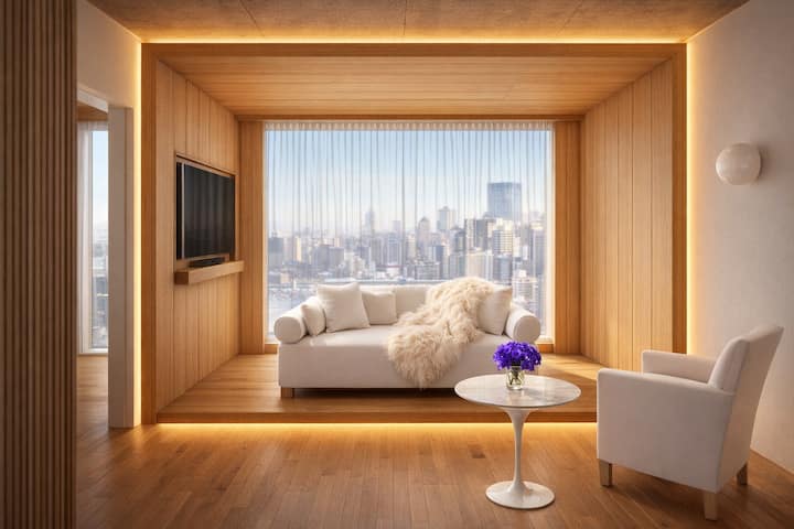 High Floor Suite, 2 Modern Units, Public Hotel - Manhattan, NY