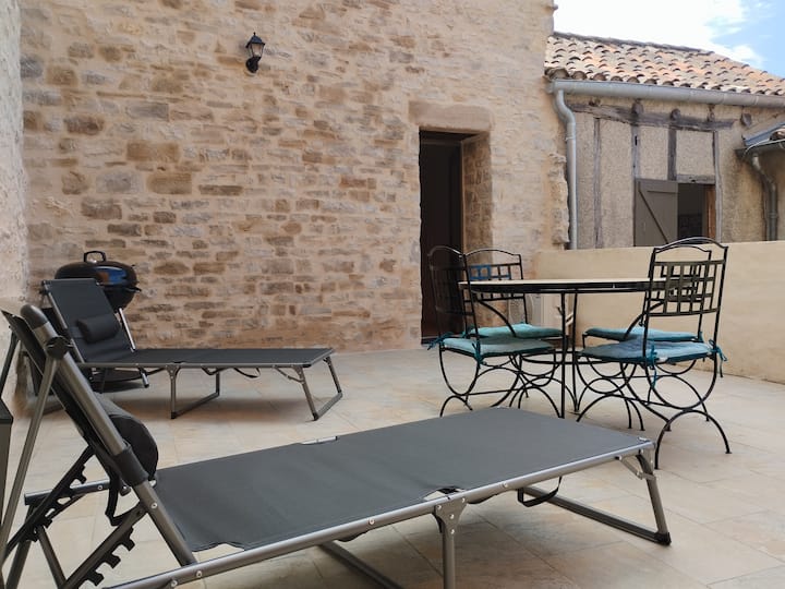 La Terrasse Des Lices - Clim- Terrasse Privative - Jardin des Paradis de Cordes-sur-Ciel