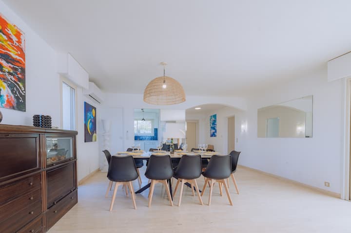 Villa Du Cap Nègre Vue Mer Les Pieds Dans L'eau - Six-Fours-les-Plages