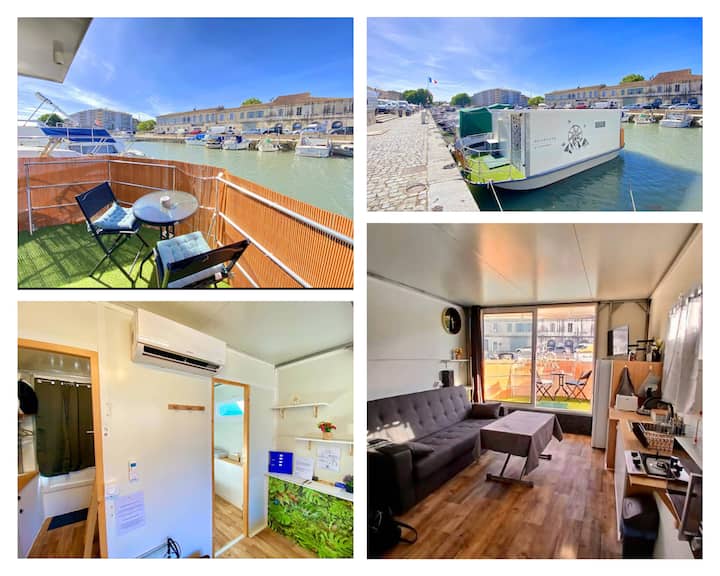 Nuit Insolite Sur Bateau Climatisé Et Chauffé - Camargue