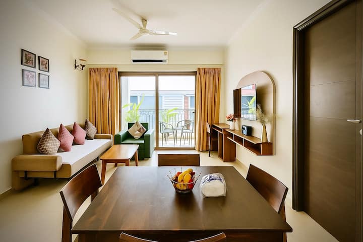 Premium 1bhk Poolview/steam/sauna/jacuzzi/@baga - Goa