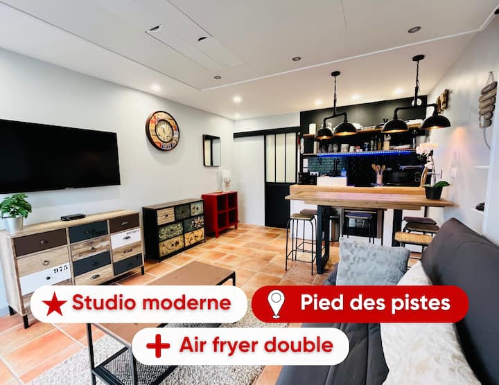 Studio Moderne, Pied Des Pistes Au Calme - Le Dévoluy