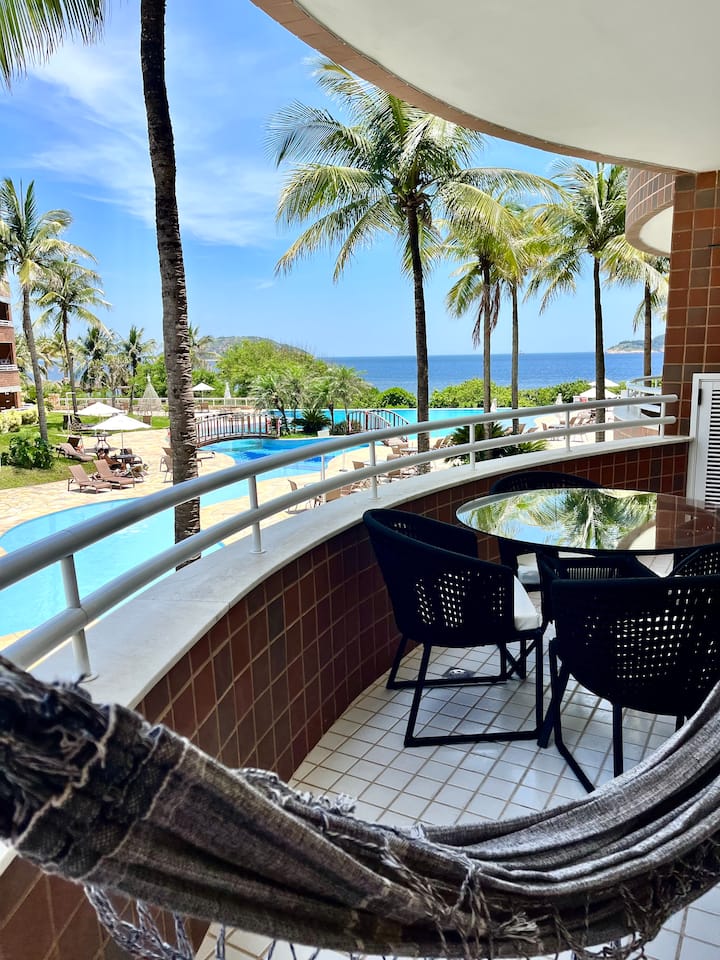 Ocean View - Pé Na Areia L Piscina L Academia 214b - Niterói