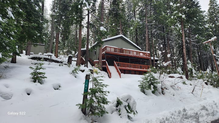 Bright Open Home With Wildlife, 2 Decks, Fast Wifi - Arnold, CA
