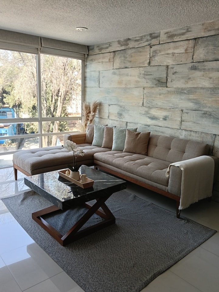 Depa Frida Kahlo Con Garage En Centro De Coyoacán - Mexico city, Mexico