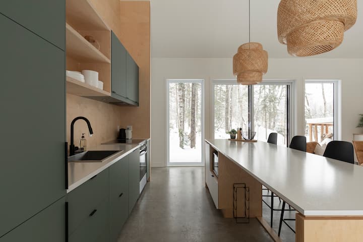 Cocon En Nature | Foyer • Ski Tremblant 15 Min - Quebec