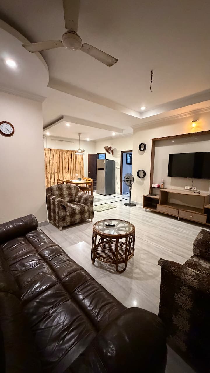 Indwell | Modern Coastal Apartment |Warm Interiors - Visakhapatnam