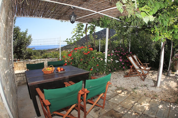 Natural House With Sea View & Garden - Kreta
