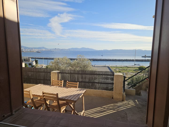 Estaque  : Maison Avec Vue Mer D'exception - Le Rove