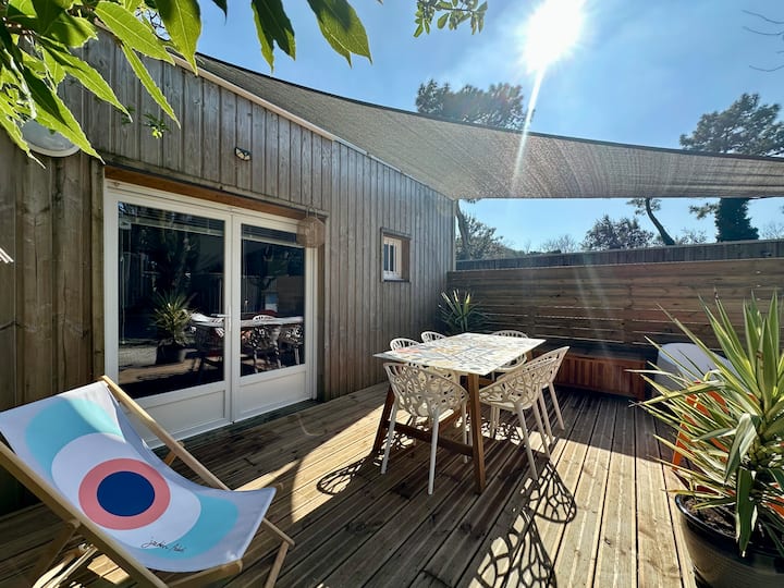 Jolie Maison En Forêt à 600m De Nos Belles Plages - Plage de Meschers-sur-Girond