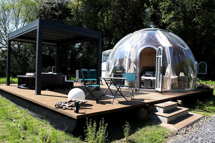 Dômes Des Songes & Spa - Gîtes Du Vieux Tilleul - Côtes-d'Armor