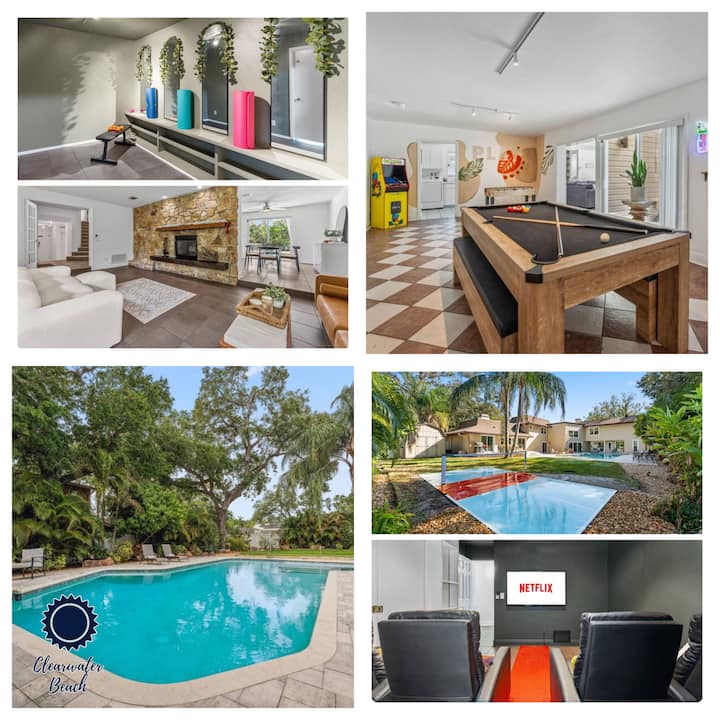 Clearwater-pickleball/sltpool/golf/theatre/arcade - Clearwater, FL