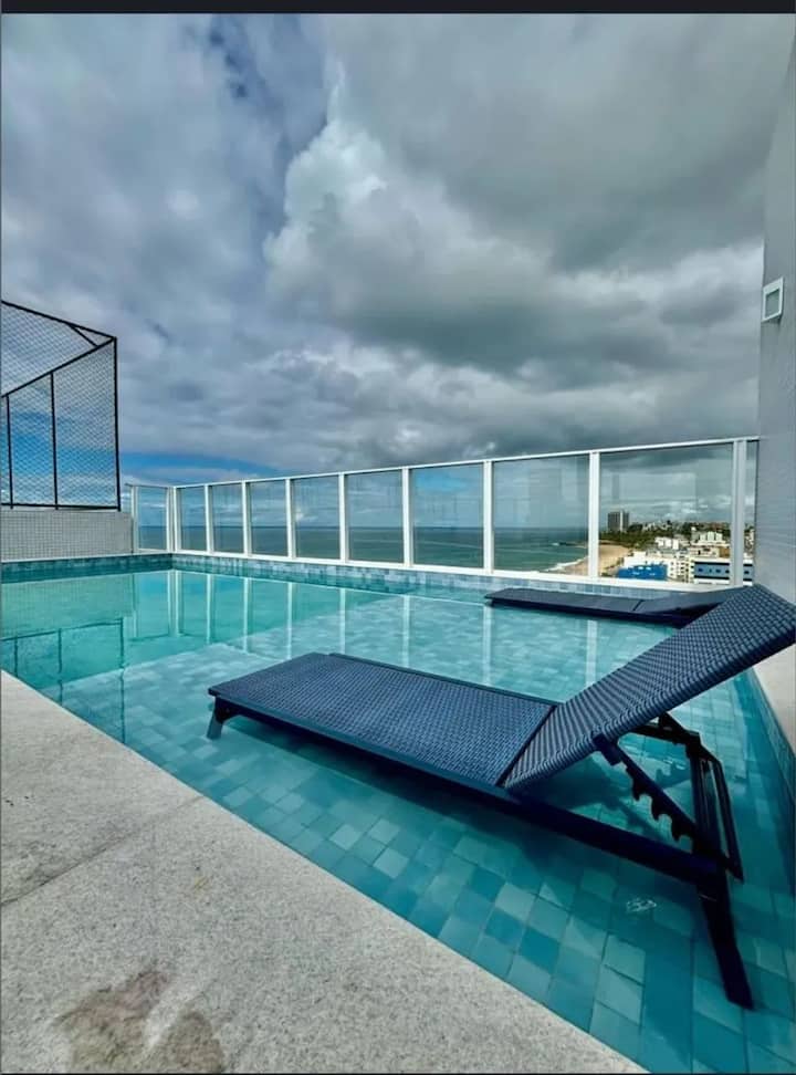 Belíssima Vista Na Orla De Amaralina - Salvador