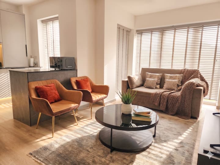 Modern 1-bed Flat, Sleeps 4, Free Parking, Netflix - Oxford