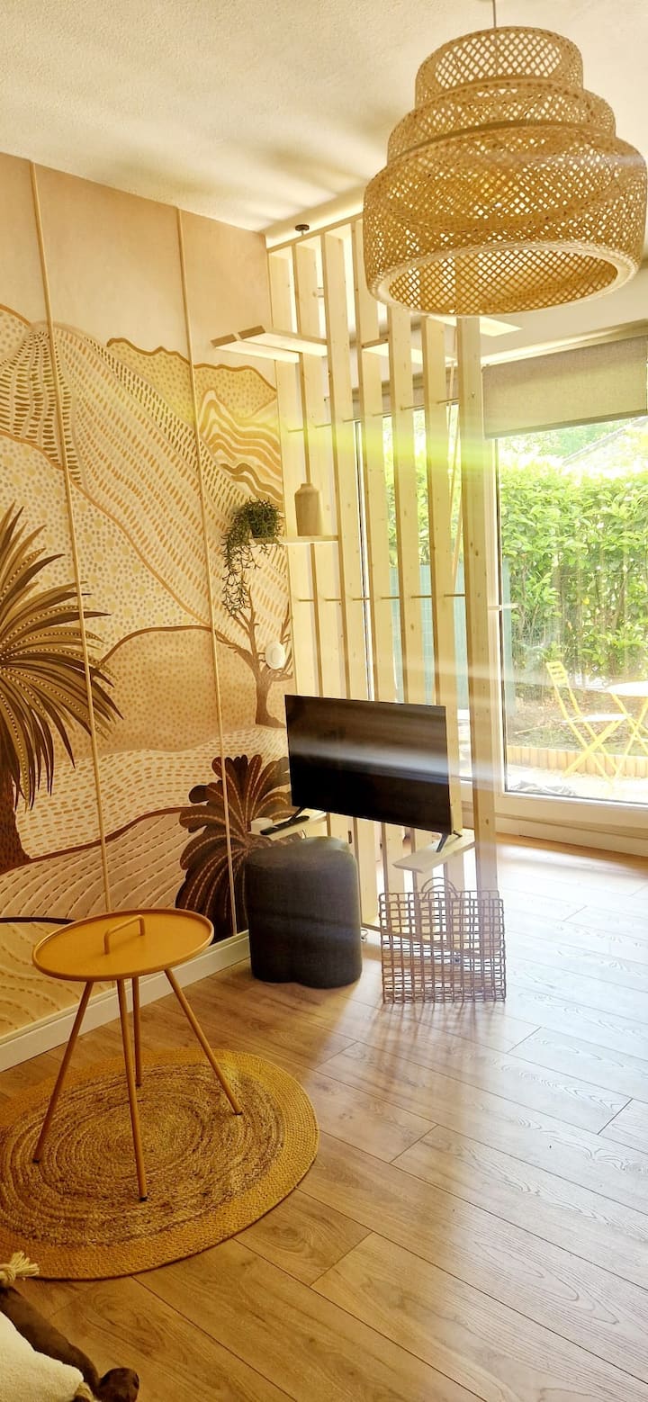 T1bis Cosy Avec Jardin& Parking Toulouse - Ramonville-Saint-Agne