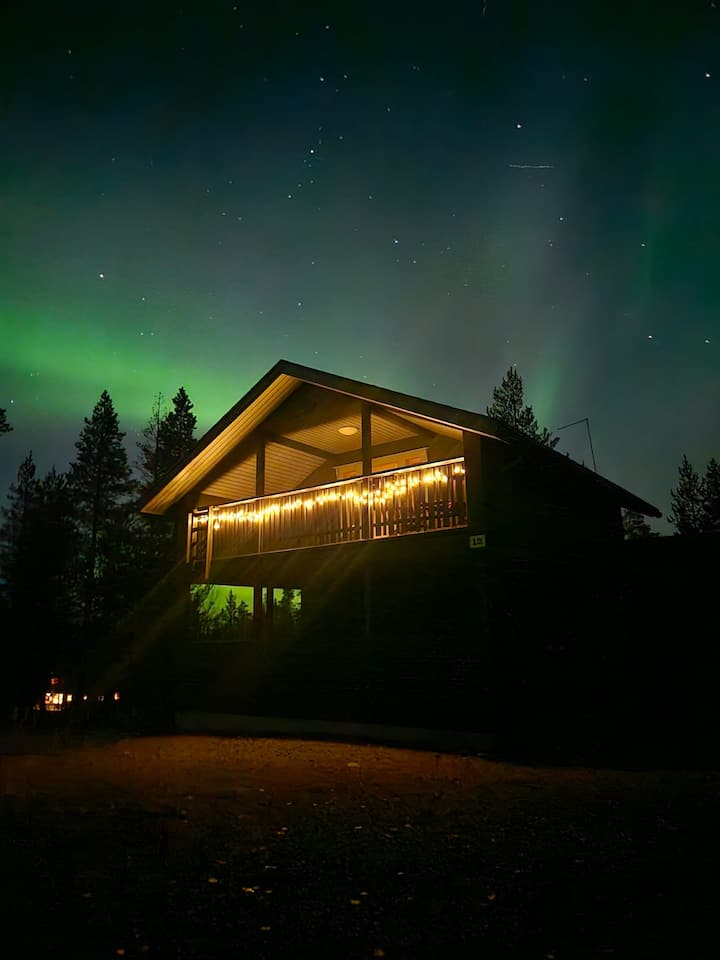 Villa Aurora In The Olos Fell Area - Muonio