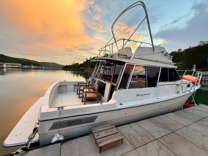 Peace Of Mind•camper Boat On Norris Lake! - New Tazewell, TN