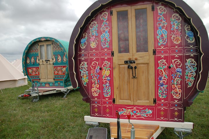Gypsy Caravan ‘Frida’, Badminton - Castle Combe