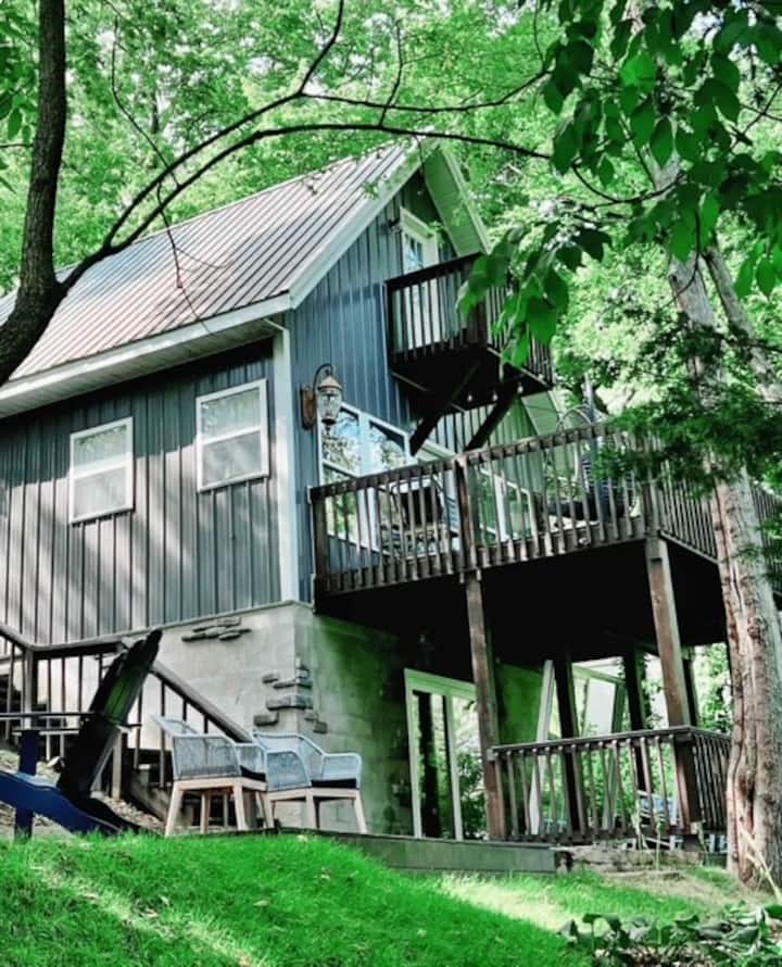 Cozy Buckeye Lake Canal Cottage*bikes+kayaks* - Buckeye Lake State Park, Millersport