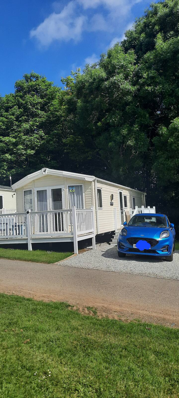 Luxury Static Caravan. Sleeps 5
Pet Free Van. - Crantock