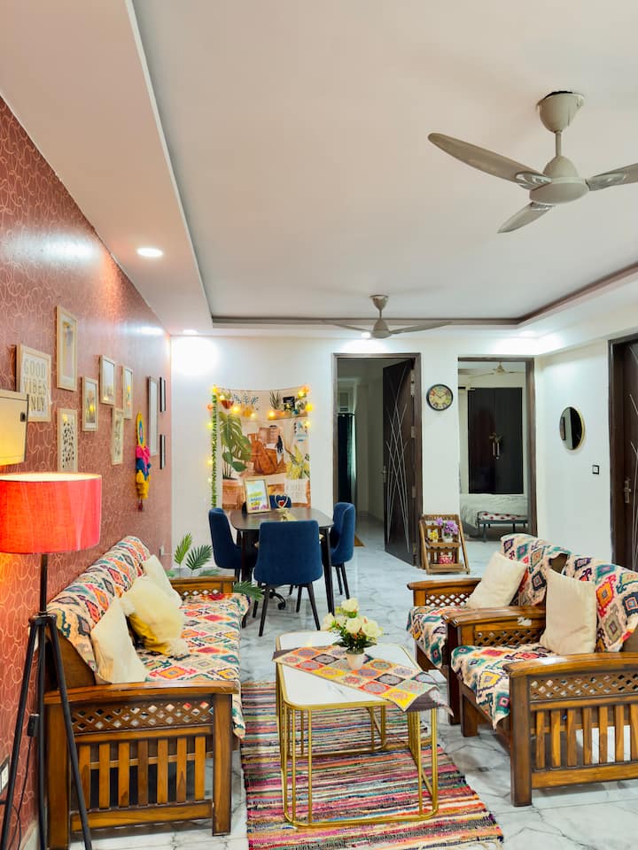 Sage Stage @2bhk @Wonderwise Stays - Delhi, India