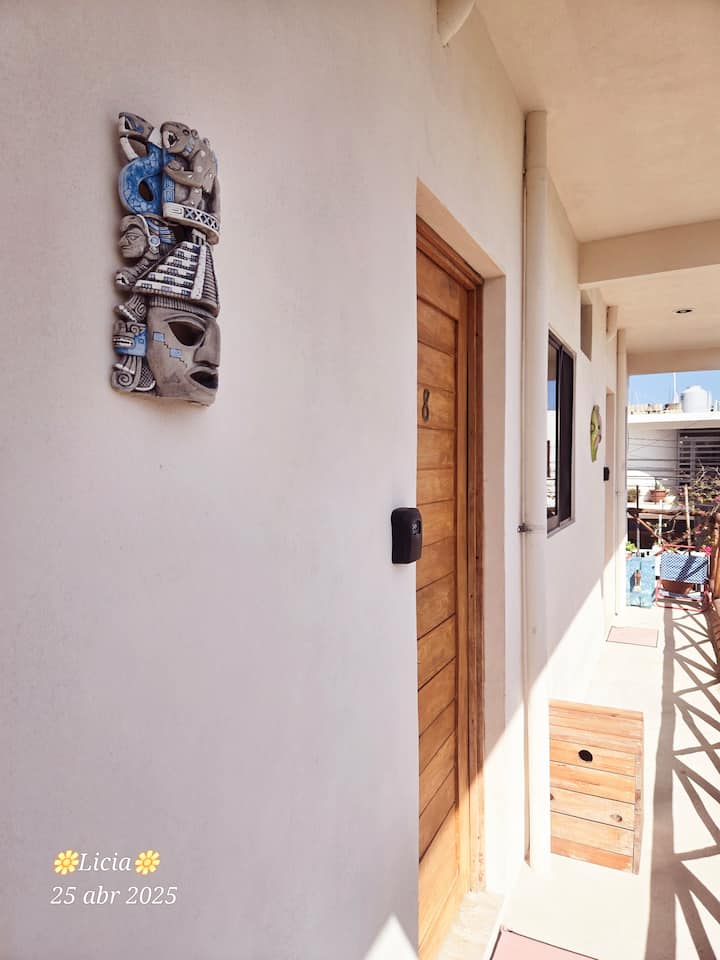 Cr#8 Estudio A Dos Cuadras De La Playa Y Desayuno - Playa del Carmen