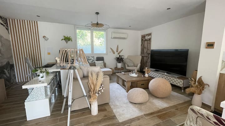 "Olaris" T3 Cosy Et Lumineux Avec Terrasse - Saint-Maximin-la-Sainte-Baume