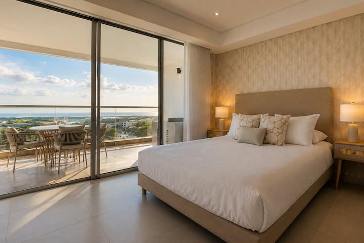 Cb943 Suite Amanecer Mágico - Frente Al Aeropuerto - Cartagena