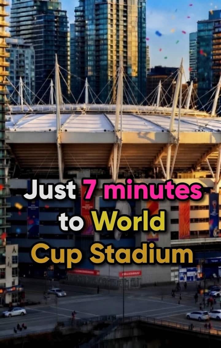7min Walk To Fifa Stadium | Sleeps 7| Ocean View - Vancouver