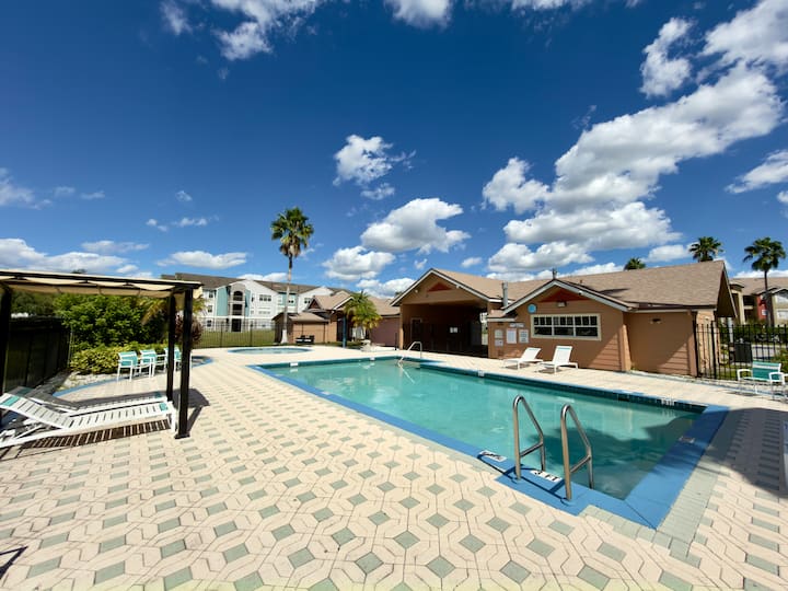 1st Floor|wifi|free Parking|near Disney & Outlets - Kissimmee