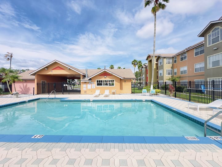 1st Floor| Near Disney & Outlets| Free Parking - Kissimmee