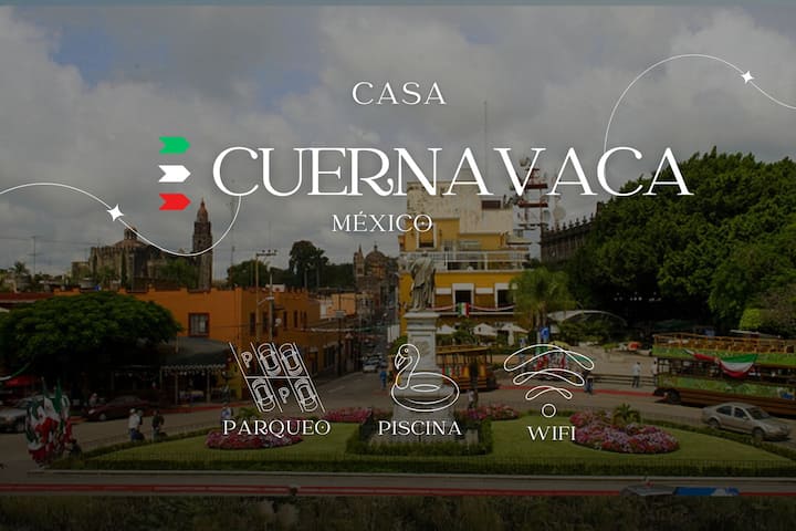 Eleganthouse+wifi+pool+ac+tv+parking@cuernavaca - Cuernavaca